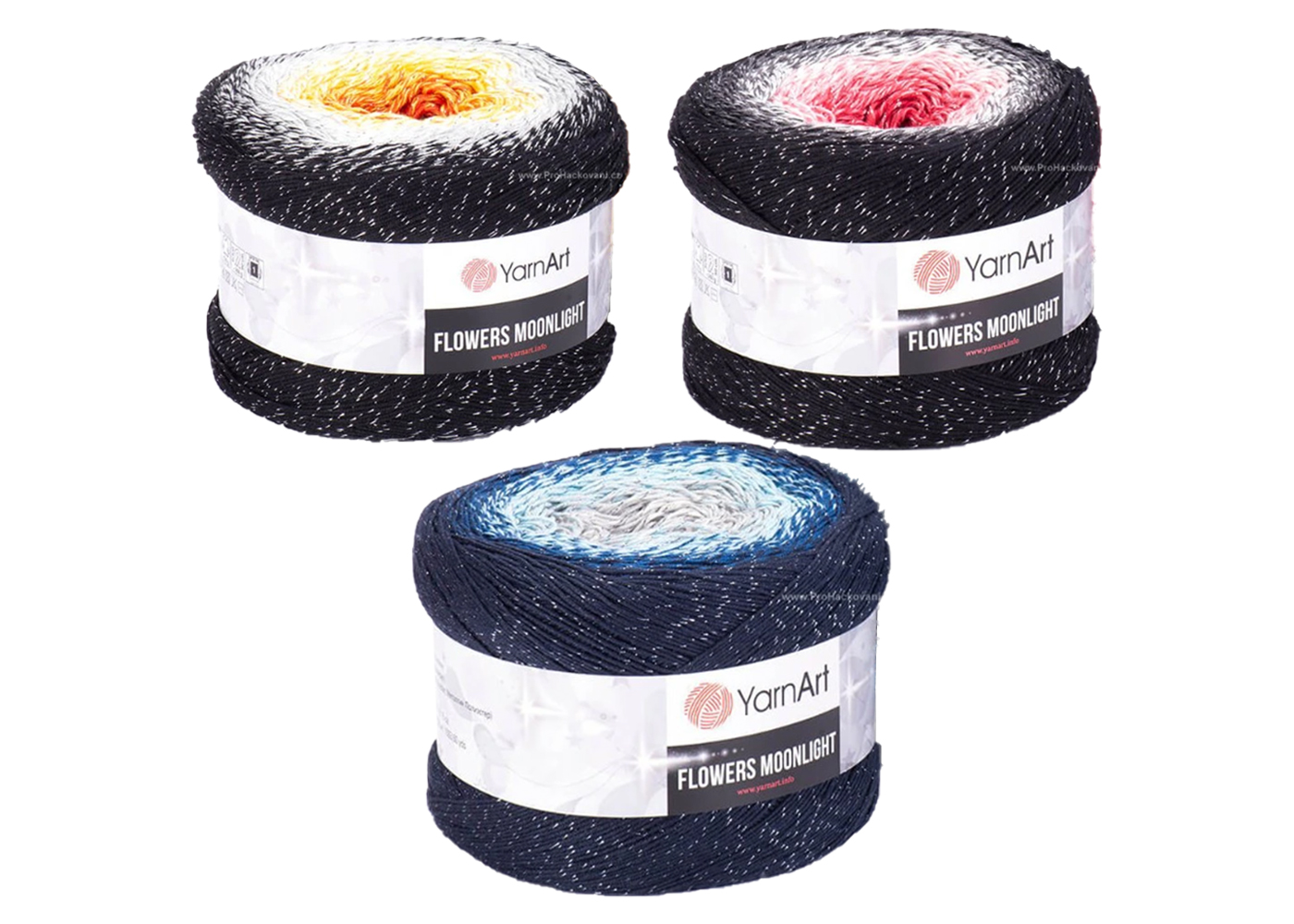 Barevná příze moonlight od YarnArt: kouzlo měsíčního svitu