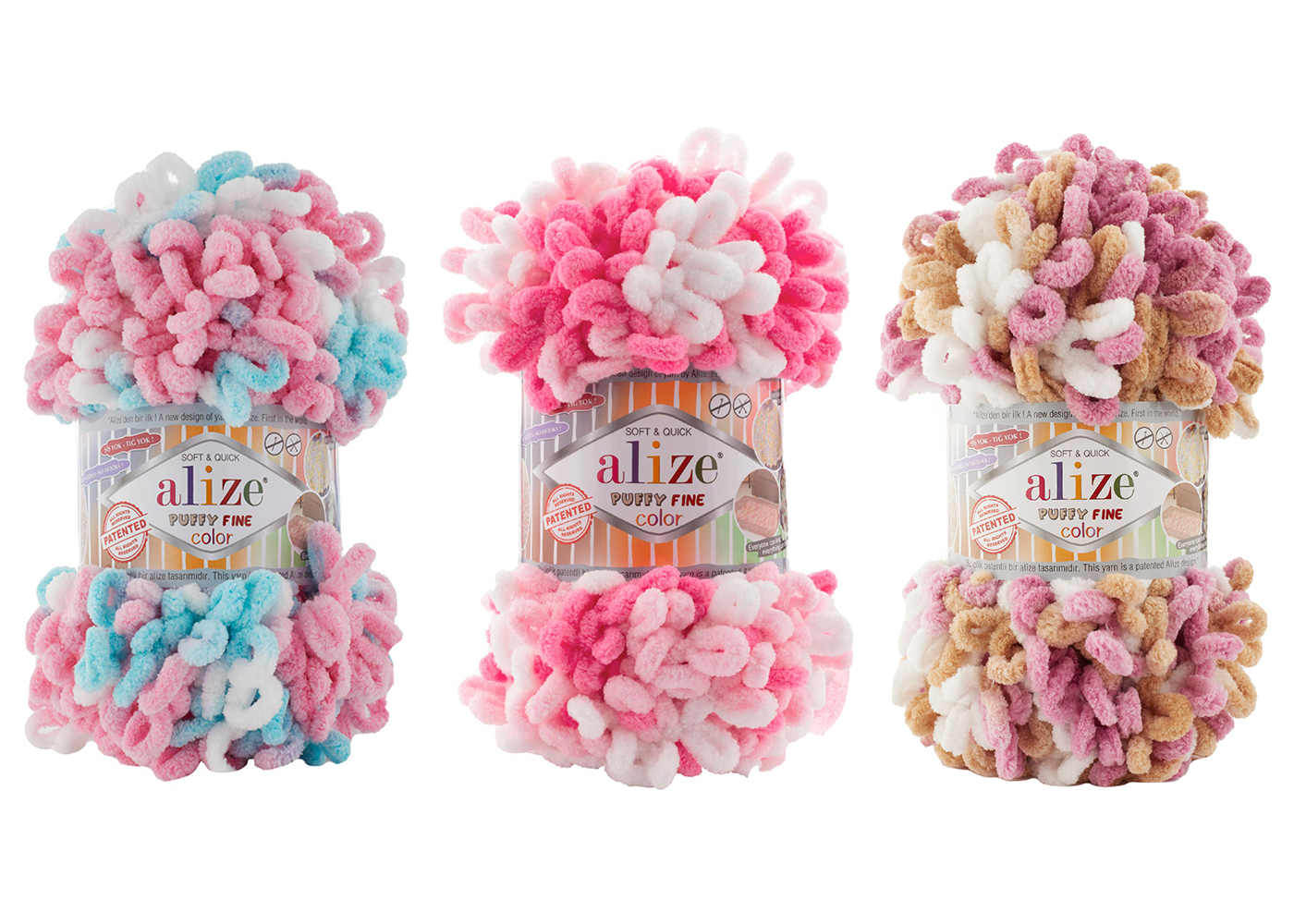 Puffy fine color (Alize) - prohackovani.cz